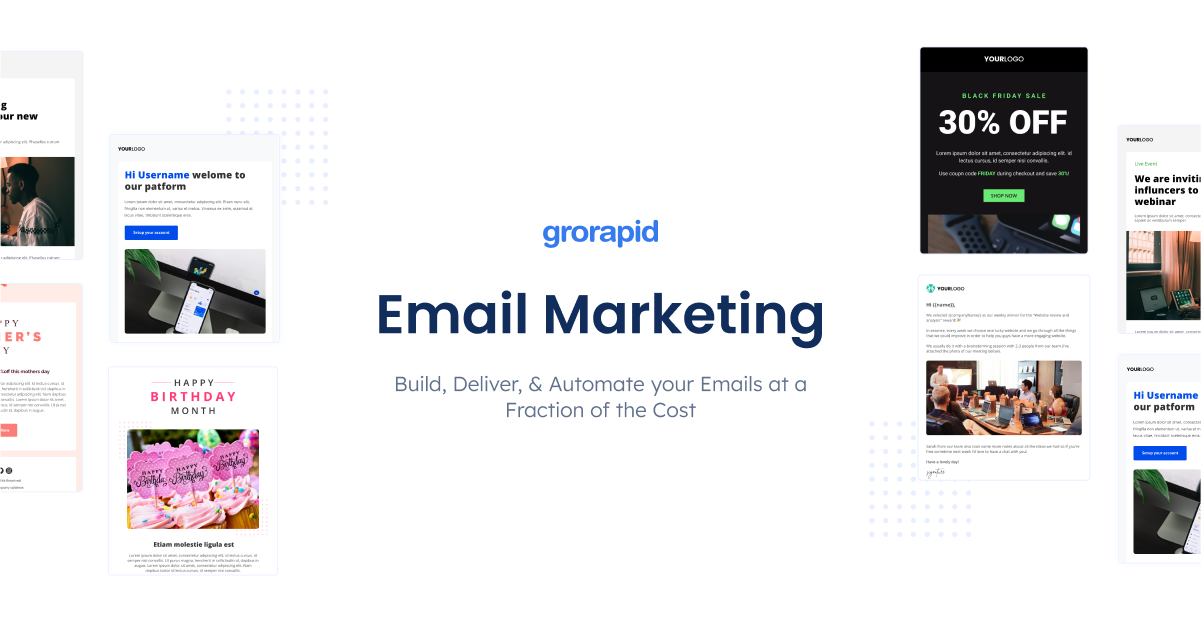 Email Marketing at a fraction of the Cost | Newsletters, Campaigns ...