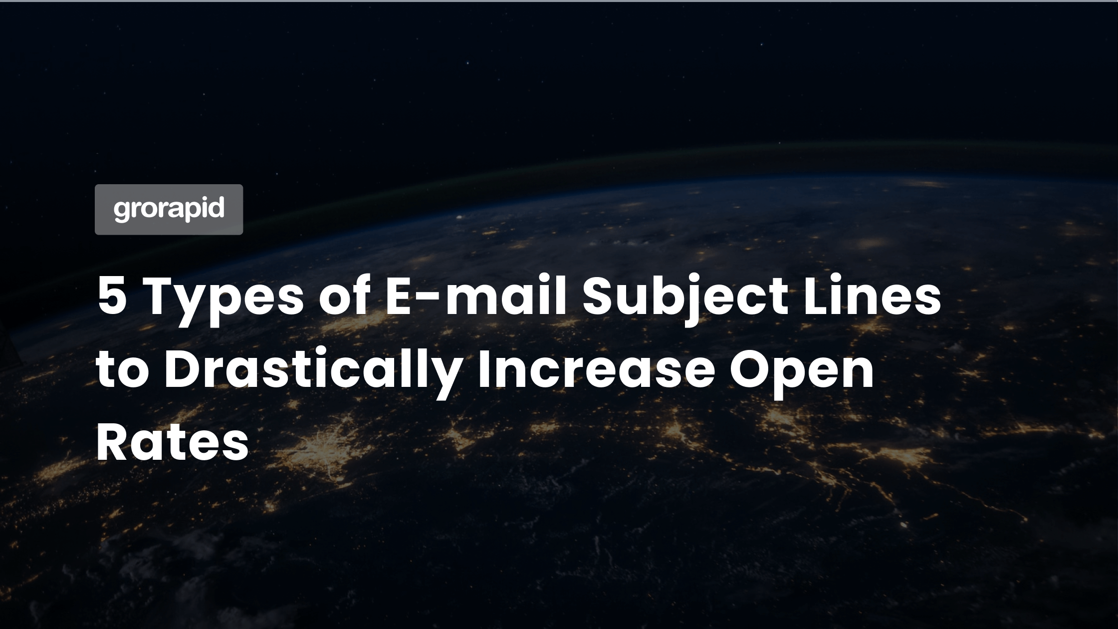 5 Types of Email Subject Lines to Increase Open Rates