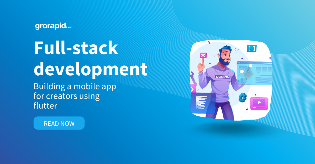 Building a mobile app using flutter